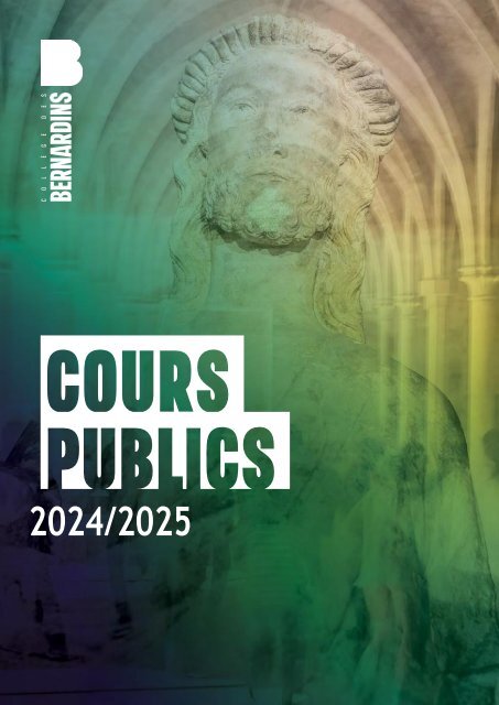 LIVRET COURS PUBLICS 2024-2025