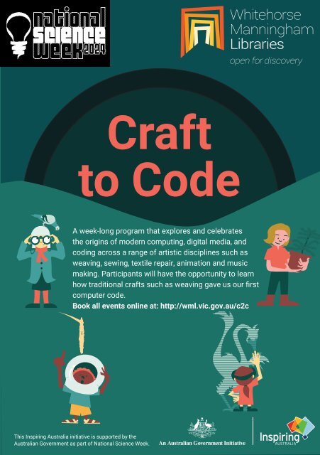 Science week Craft to Code 2024