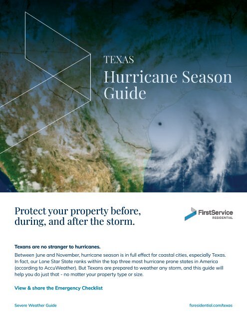 Hurricane Guide - Texas 2024 Season