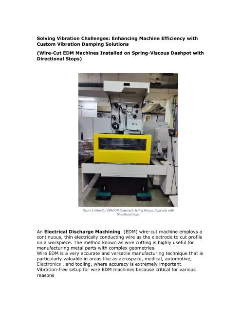 Solving Vibration Challenges: Enhancing Machine Efficiency with Custom ...