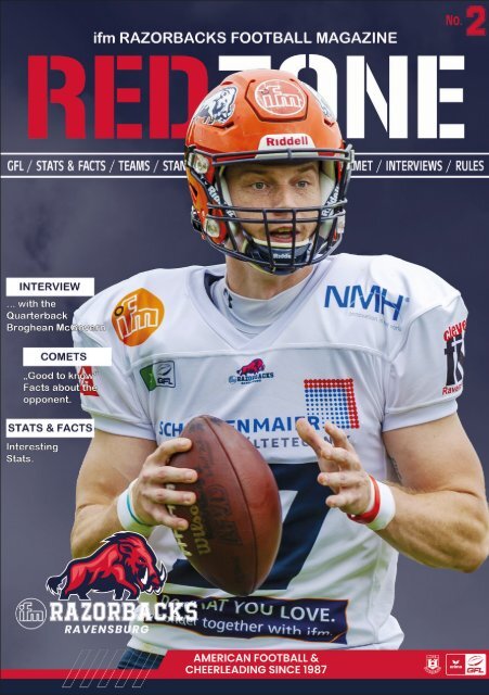 REDZONE - ifm Razorbacks Football Magazine - No. 2 - english