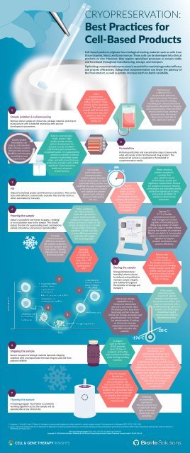 Cryopreservation: Best Practices Infographic