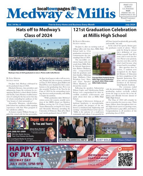 Medway & Millis July 2024