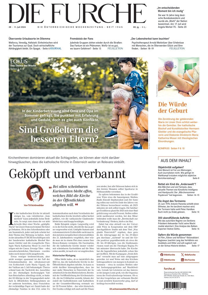 DIE FURCHE 22.08.2024