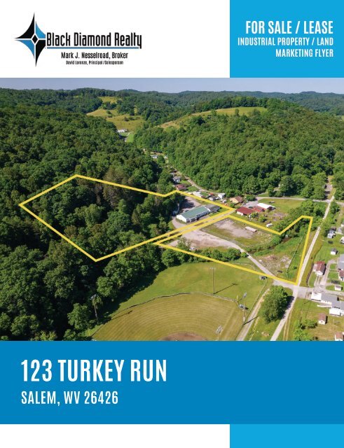 123 Turkey Run Marketing Flyer