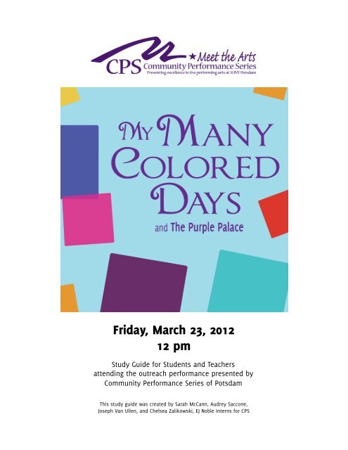 My Many Colored Days