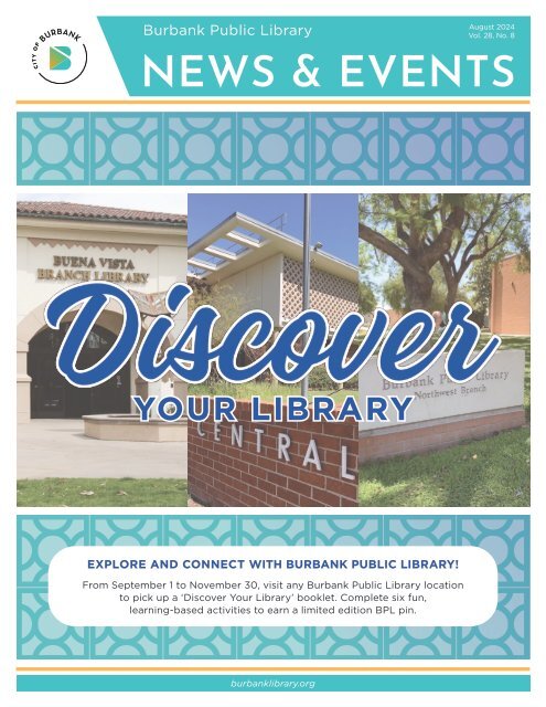 August 2024 Library News & Events