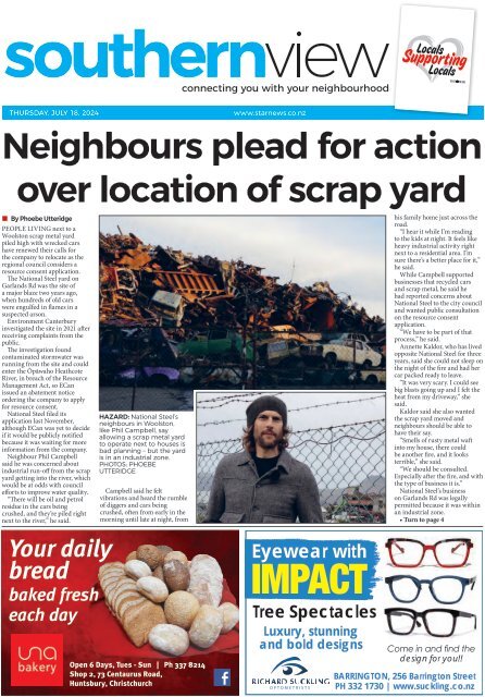 Southern View: July 18, 2024