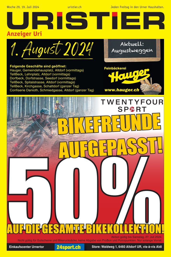 Das «Urner Wochenblatt»