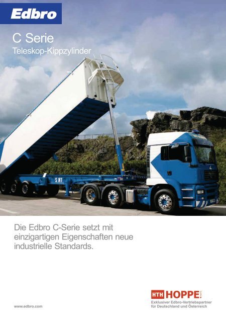 Edbro C Serie Teleskop-Kippzylinder