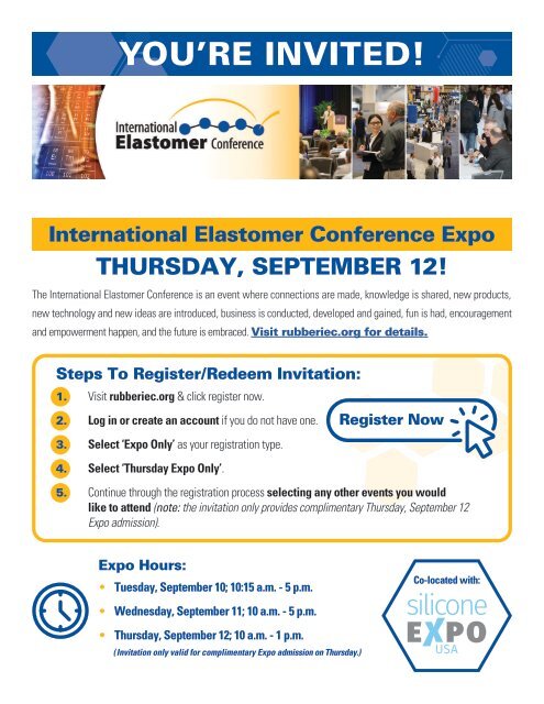 IEC 2024 Exhibitor Customer Invitation
