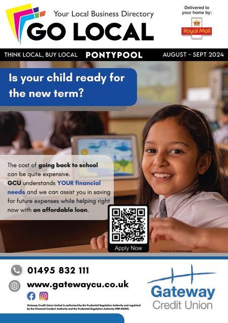 Go Local Pontypool Magazine August - September 2024 Issue
