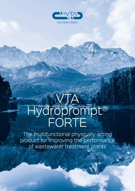 VTA Hydroprompt FORTE Folder EN