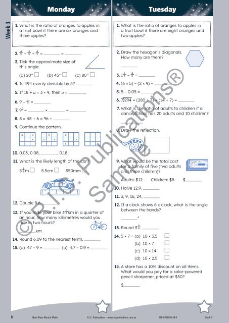 New Wave Mental Maths Book G (Revised 2024 Edition)