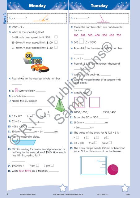 New Wave Mental Maths Book F (Revised 2024 Edition)