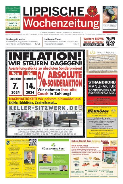 ePaper - Lippische Wochenzeitung - LWZ24.de
