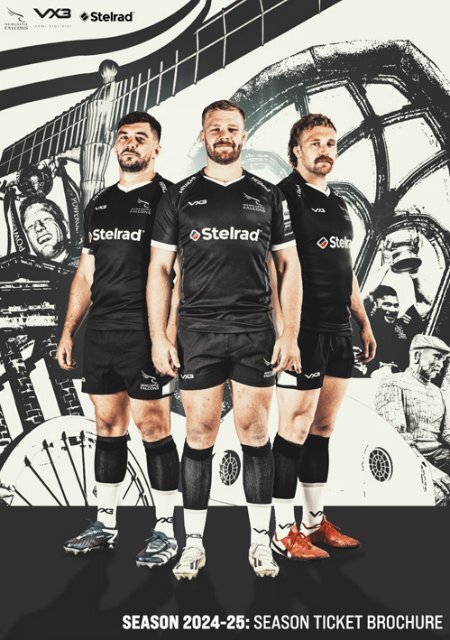 2024/25 Newcastle Falcons season ticket guide