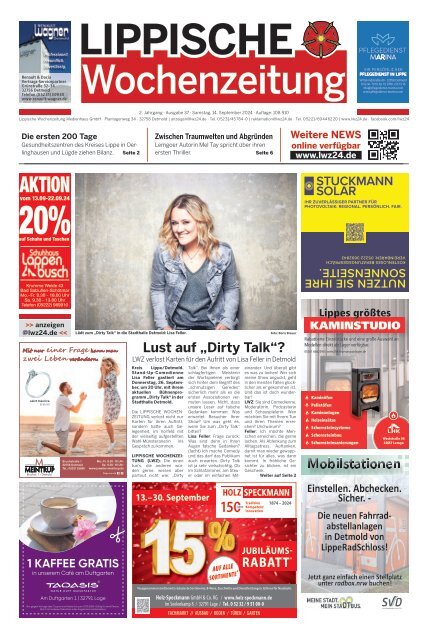 ePaper - Lippische Wochenzeitung - LWZ24.de