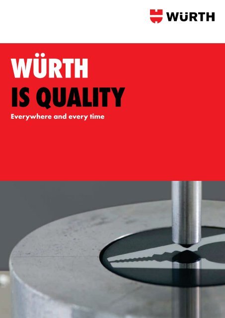 TesTing laboRaToRy in sHangHai - Würth Service Supply