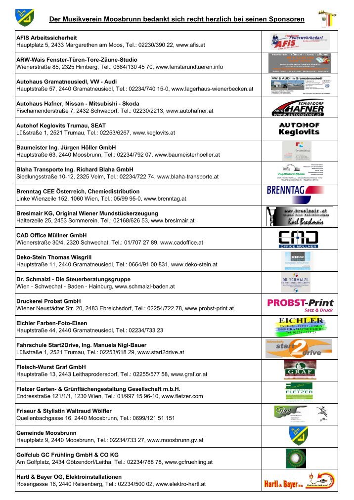 Mv-Moosbrunn.at Magazine