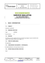 MANDATORY SERVICE BULLETIN - Austro Engine