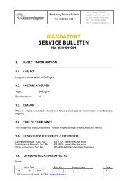 TCM Mandatory Service Bulletin MSB-00-5C