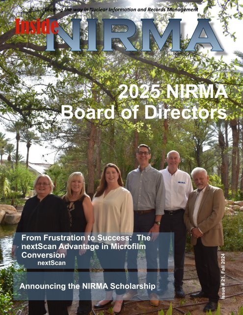 Fall Inside NIRMA Issue