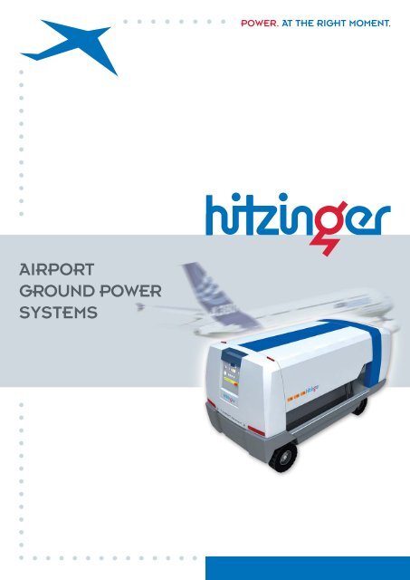 AIRPORT GROUND POWER SYSTEMS - Hitzinger