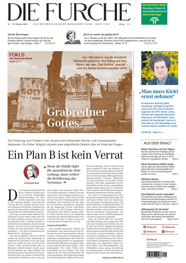 DIE FURCHE 31.10.2024