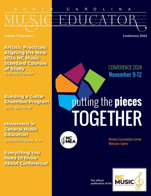 NC Music Educator Conference 2024