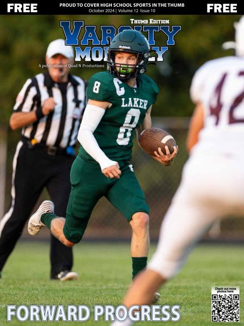 October 2024 Issue of VarsityMonthly Thumb Magazine