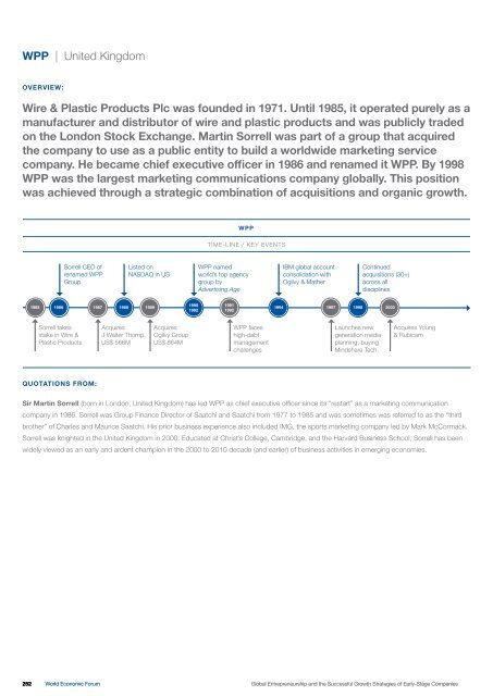 Wire & Plastic Products Plc was founded in 1971. Until 1985 ... - WPP