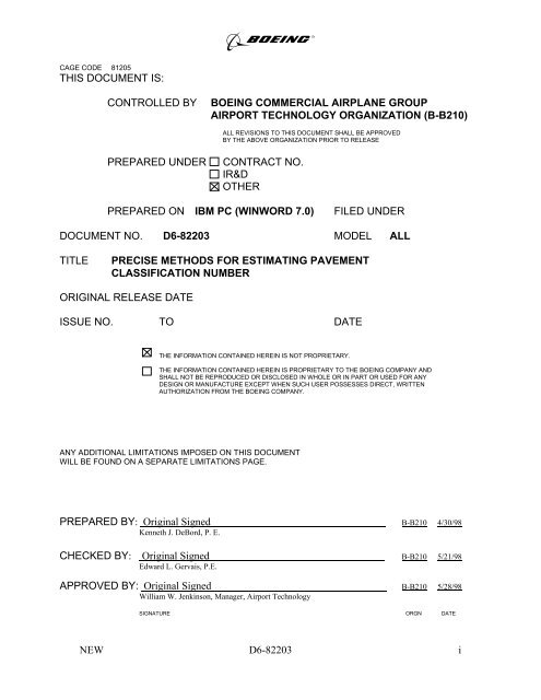 Boeing paper