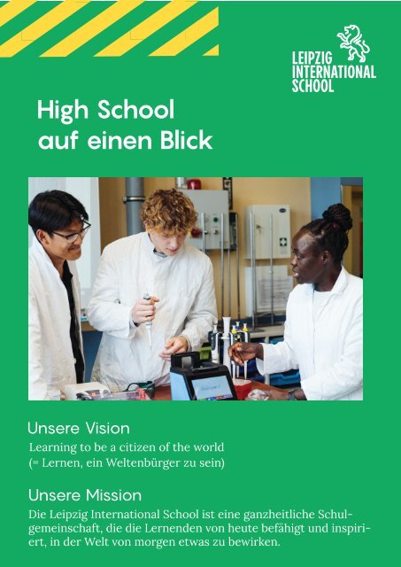E-Paper-High School auf einen Blick