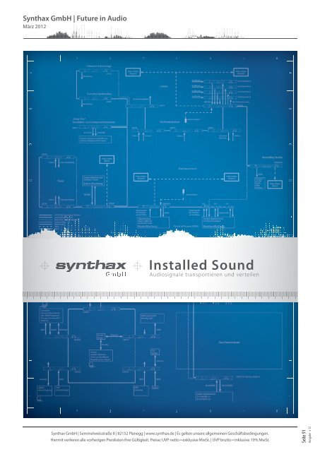 Installed Sound - Synthax