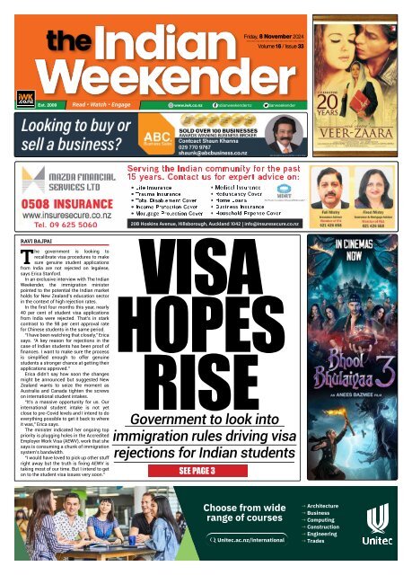 The Indian Weekender| 8 November 2024