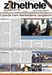 Isimo sentlalo - Sithini