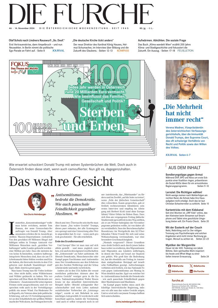 DIE FURCHE 31.10.2024