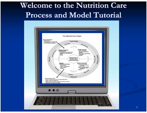 Welcome to the Nutrition Care Process and Model Tutorial
