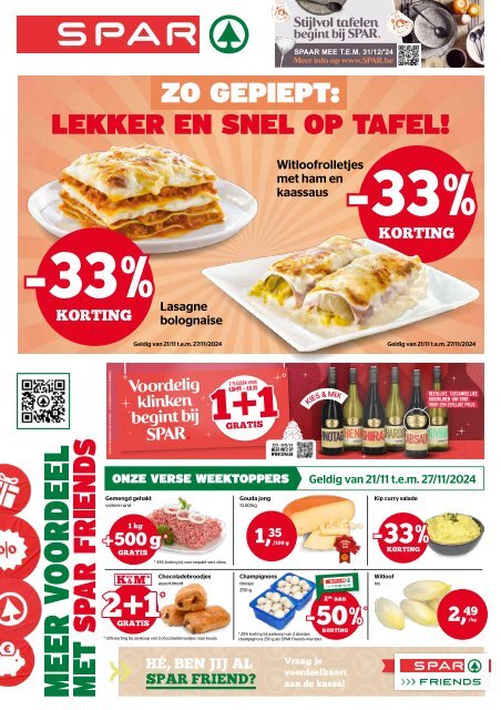 SPAR Friends Week 47-48