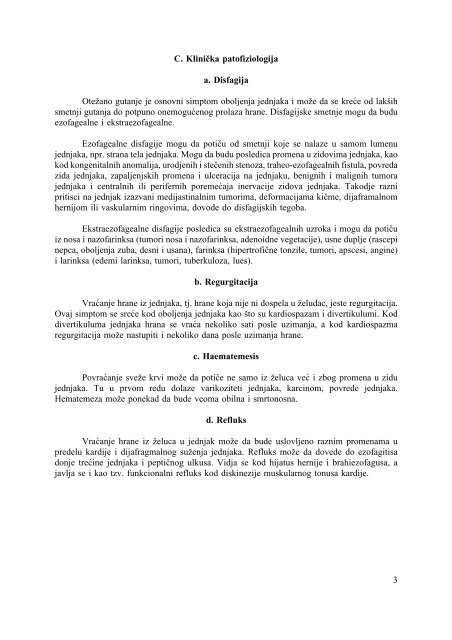 B. Klinička fiziologija