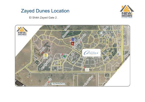 Zayed Dunes Location - Real Estate Egypt