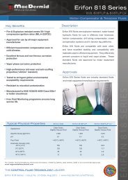 Oceanic HW500 Series - MacDermid Offshore Solutions