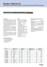 Bruflex® Y-JZ/-OZ - brunskabel