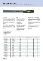 Bruflex® Y-JZ/-OZ - brunskabel