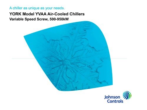 [PDF] YORK Model YVAA Air-Cooled Chillers - Johnson Controls