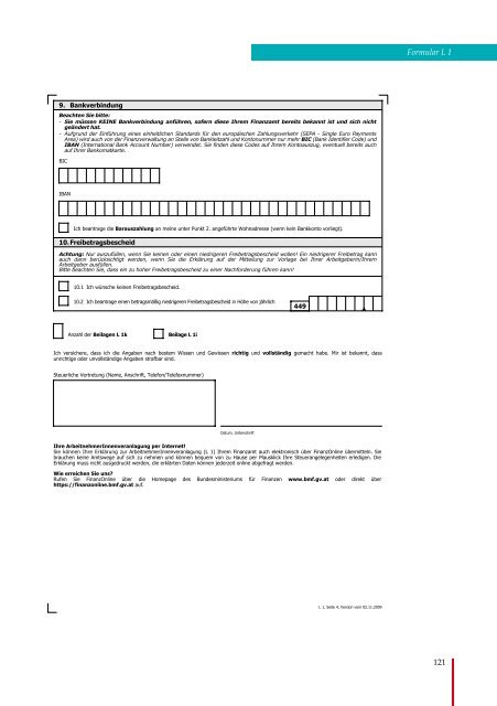 Formular L 1 120 7.9 Kost