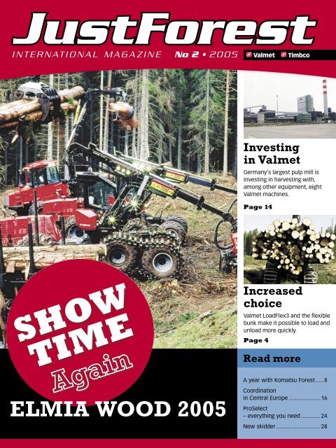 international magazine - North America - Komatsu Forest