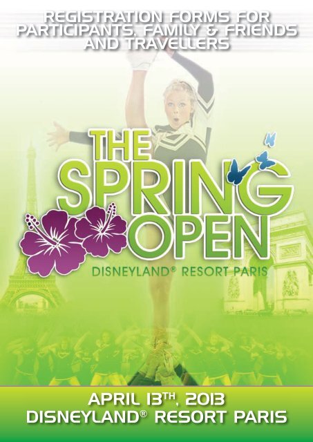 Registration Forms The Spring Open 2013 - ELITE Cheerleading