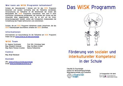 Was ist das WiSK Programm?